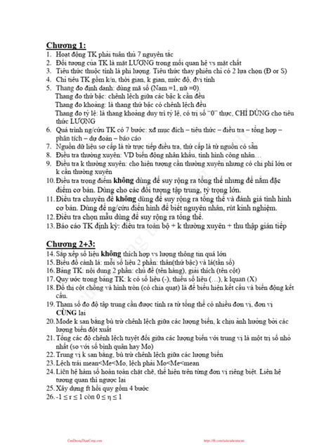 Nguyen Ly Thong Ke Kinh Te Note Cuuduongthancong Com Pdf