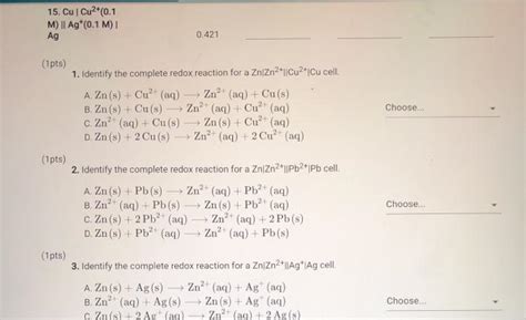 Solved E Cell Calculated Ecell Calculated Table 1 Chegg Com