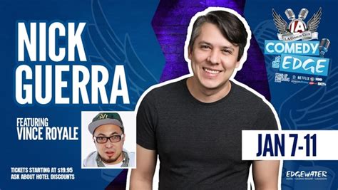 Laughlin Laughlin La Comedy Club Comedian Nick Guerra Wvince