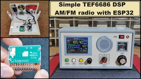 Simple Tef6686 Dsp Am Fm Tuner With Esp32 Microcontroller Arduino Maker Pro