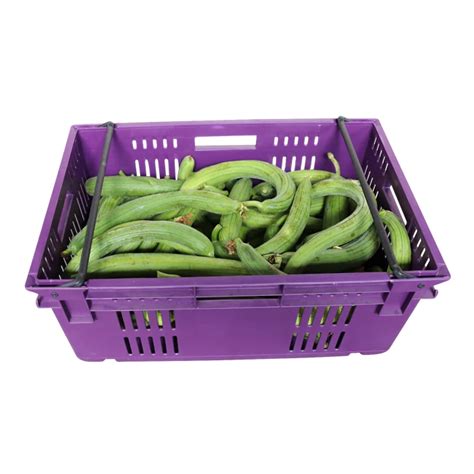 Qs Mesh Vegetable Crates Stackable Storage Bale Arm Trays For
