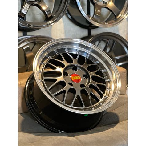 Jual Velg Bbs Lm Hyper Black Lip Polis R17 Kondisi Baru Shopee Indonesia