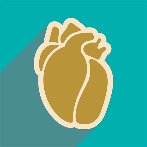 인간의 마음 플랫 스타일 벡터에서의 아이콘 Eps Ai Uidownload