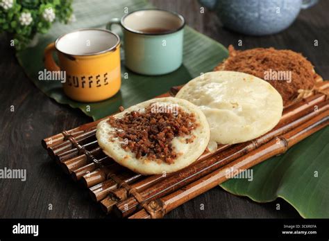 Surabi Oncom Indonesian Traditional Pancake With Oncom Fermented