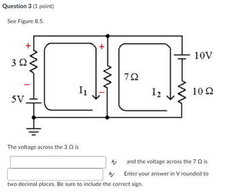 Solved Question Point See Figure The Voltage Chegg Com