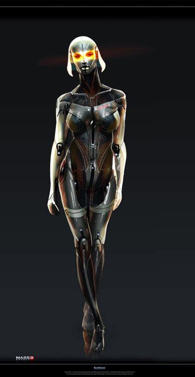 Edi Enhanced Defense Intelligence From Mass Effect Game Art Hq