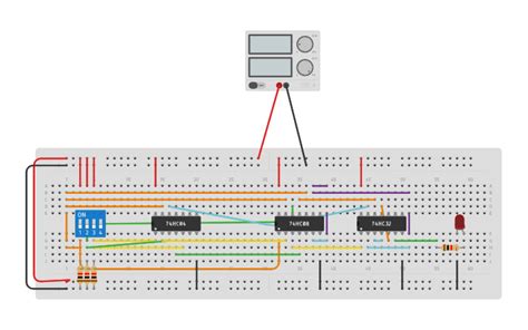 Circuit Design Boolean Tinkercad