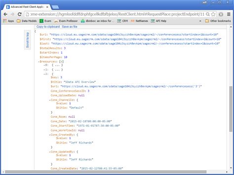 Sage Crms Restful Api Sdata Part 9 Of 10 Sage Crm Hints Tips And