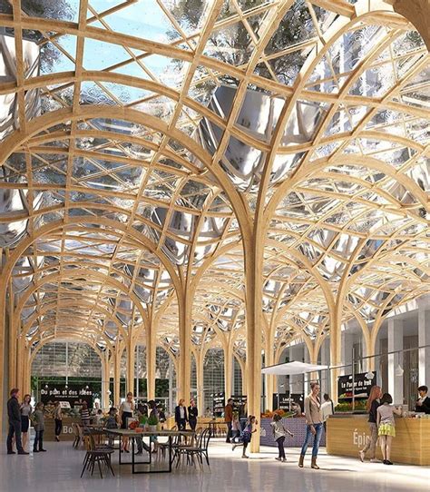 Designboom On Instagram “a Market Hall Is Contained Beneath A Tree