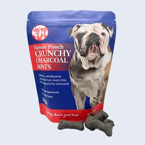 Aussie Pooch Mini Biscuits 500g Charcoal Aussie Pooch Direct