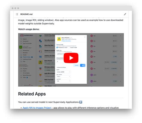 Github Supervisely Ecosystem Insert Youtube Logo