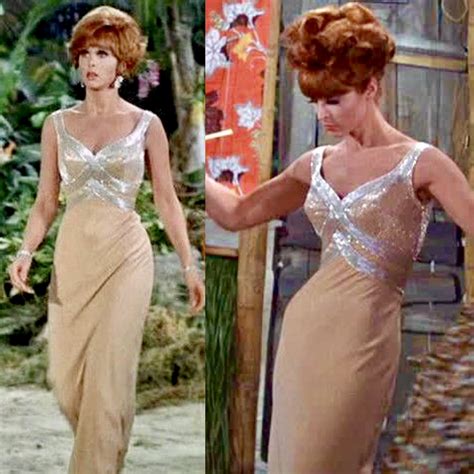 Wanted Nude Beaded Tina Louise Gilligans Island Gown — Nolan Miller
