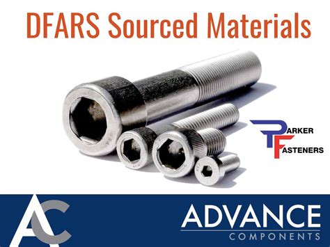 What Are Dfars Sourced Materials Advance Components
