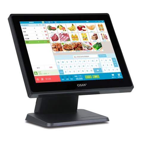 15inch Dual Screen Flat Panel Capacitive Touch Screen POS Terminal Touchscreen POS Touch POS