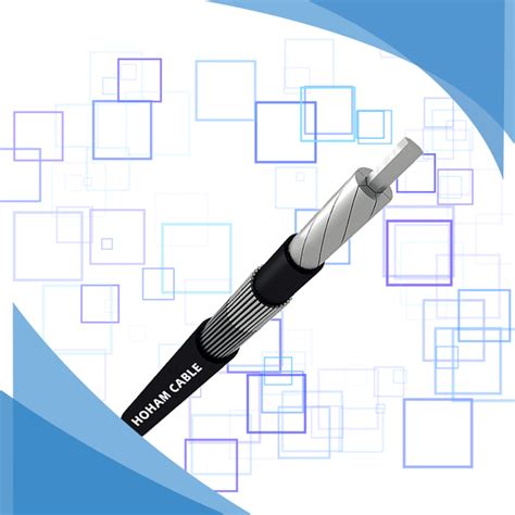 Hoham Cable Concentric Cable Aluminum Core Single Phase Concentric Cable