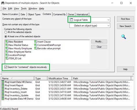 How To Search For All Freeform Sql Reports Which Contains Text Prompt