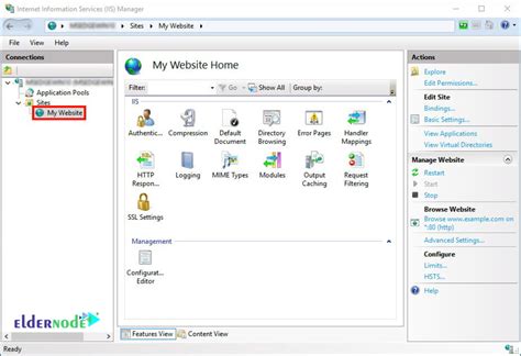 How To Build Site On IIS On Windows VPS Eldernode Blog