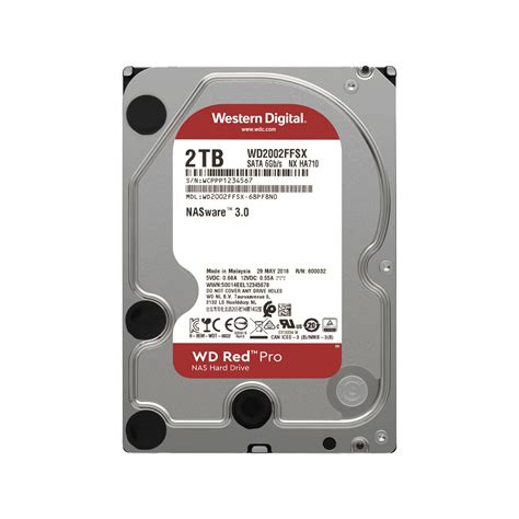 WD RED PRO 2TB 3.5 NAS HDD 256MB - Bonolo Online