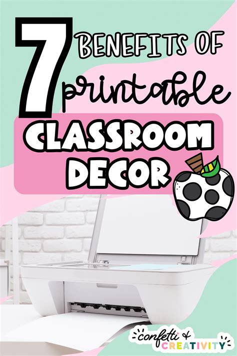 7 Unbelievable Benefits Of Printable Classroom Decor Confetti