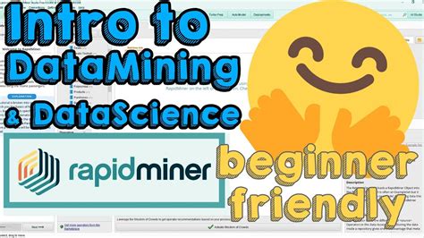 🧠 Introduction To Data Science And Data Mining Using Rapid Miner Youtube