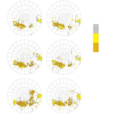 Polar Plots Of Superdarn Radar ¯ow Data Shown On A Scanby Scan Basis Download Scientific