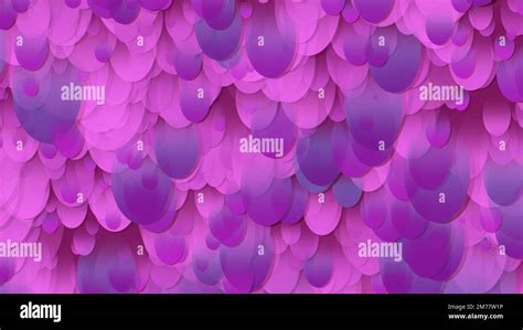 3d Rendering Of An Array Of Ellipses Ellipses Of Different Sizes In