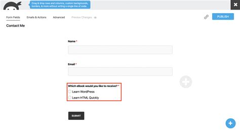 Your Guide To Form Actions In Wordpress Ninja Forms