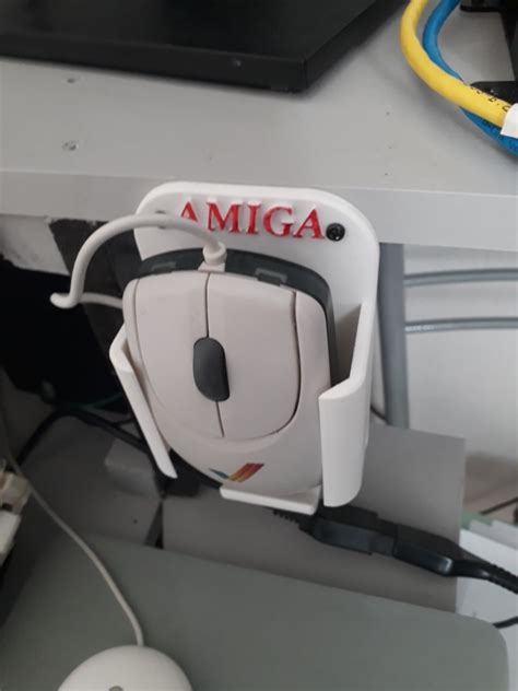 Commodore Amiga Mouse Holder By Charly Begood Download Free Stl Model
