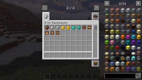 Iron Backpacks Mod For Minecraft 1 12 2 Storage Mod