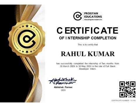 Rahul Kumar On Linkedin Fullstackdeveloper Internshipexperience