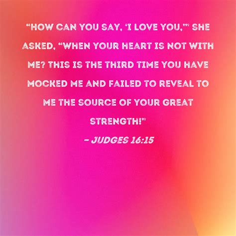 Samson And Delilah Bible Verse