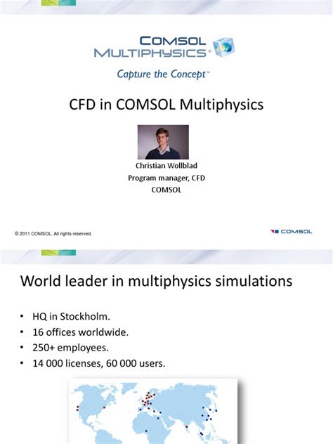 cfd in comsol multiphysics pdf computational fluid dynamics fluid
