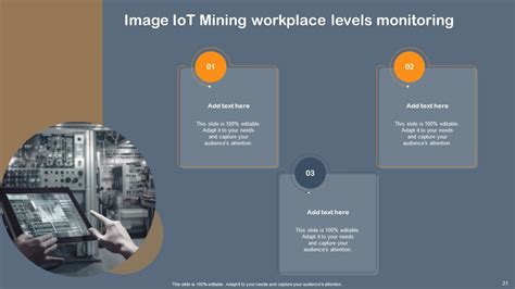 Iot In Mining Template Bundle Ppt Template