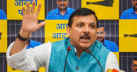 Sarath Reddy Gave Rs 60 Crore To Bjp Ed Took No Action Says Sanjay Singh On Liquor Scam Case