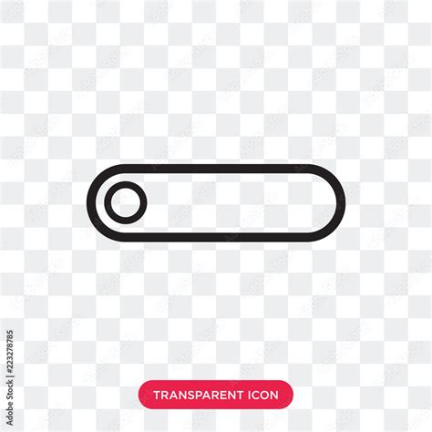 Radio Button Vector Icon Isolated On Transparent Background Radio Button Logo Design Stock