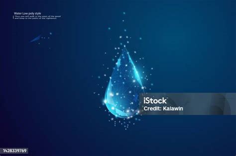 물 한 방울 낮은 폴리 스타일 디자인 추상적인 기하학적 배경 3차원 형태에 대한 스톡 벡터 아트 및 기타 이미지 3차원 형태 아이콘 젖은 Istock
