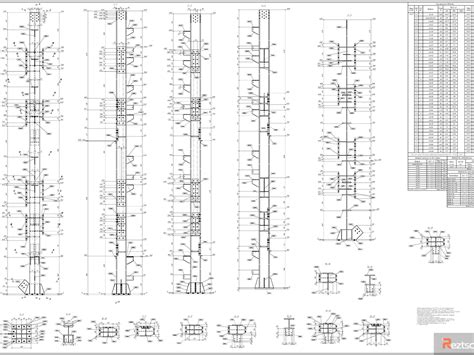 Development Of Structural Engineering Drawings Reztsoff Metal Structure Plant