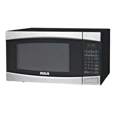 Rca 14 Cu Ft Countertop Stainless Steel Microwave Walmartca