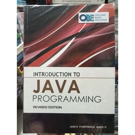 Introduction To Java Programming Revised Ed By Pomperada Shopee