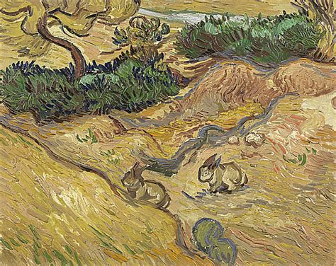 名畫檔案有兔子的景觀 Landscape with Rabbits