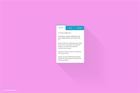 Cara Memasang Multi Tab Sidebar Widget Arlina Code