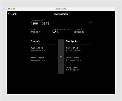 Explorer Bitcoin Core App Design Docs