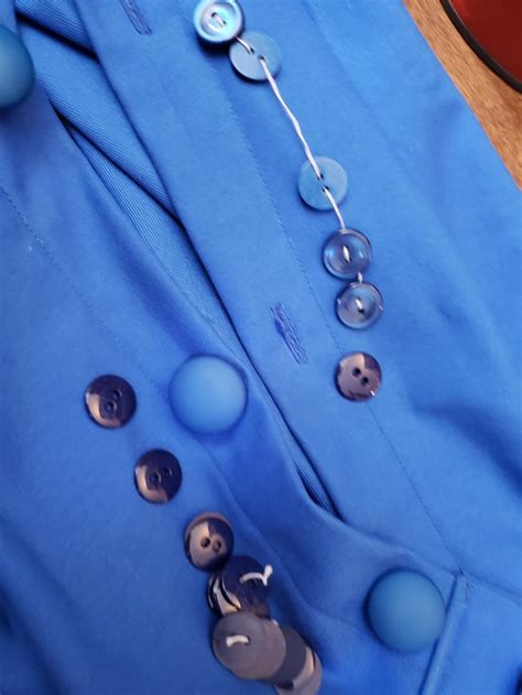 I Finished All Of My Button Holes Before Confirming I Had Measured Correctly Rsewhelp