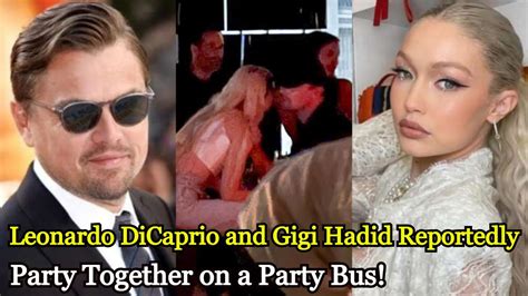 Leonardo Dicaprio And Gigi Hadid Reportedly Arrived At A Halloween