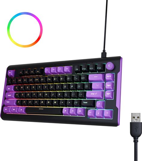 Buy Kreo Hive Lite Wired Rgb Membrane Gaming Keyboard Ultra Silent 75 Compact