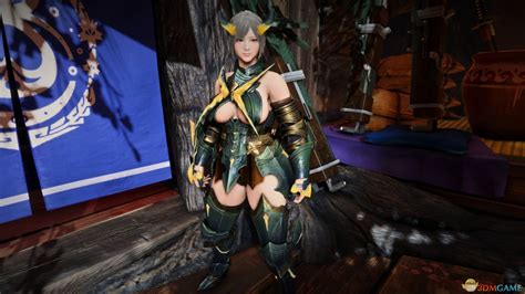 怪物猎人崛起EBB版猛爆碎龙套装外观MOD电脑版下载 叽哩叽哩游戏网ACGG站