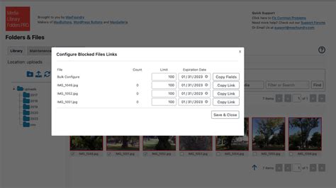 Mlfp 81 Adds Block Direct Access For Media Files Wordpress Gallery Plugin