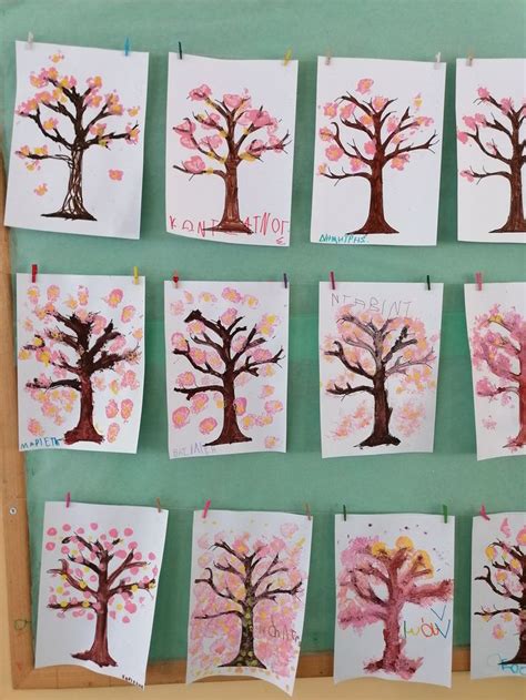 5ο ΝΗΠΙΑΓΩΓΕΙΟ ΚΑΛΑΜΑΤΑΣ ΑΜΥΓΔΑΛΙΑ ΜΕ ΒΑΤΟΝΕΤΕΣ Crafts Crafts For