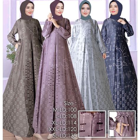 Jual Gamis Silk Premium Gamis Pesta Gamis Kondangan Terbaru Gamis
