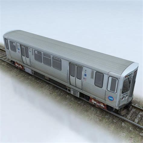 3d Train Cta Model